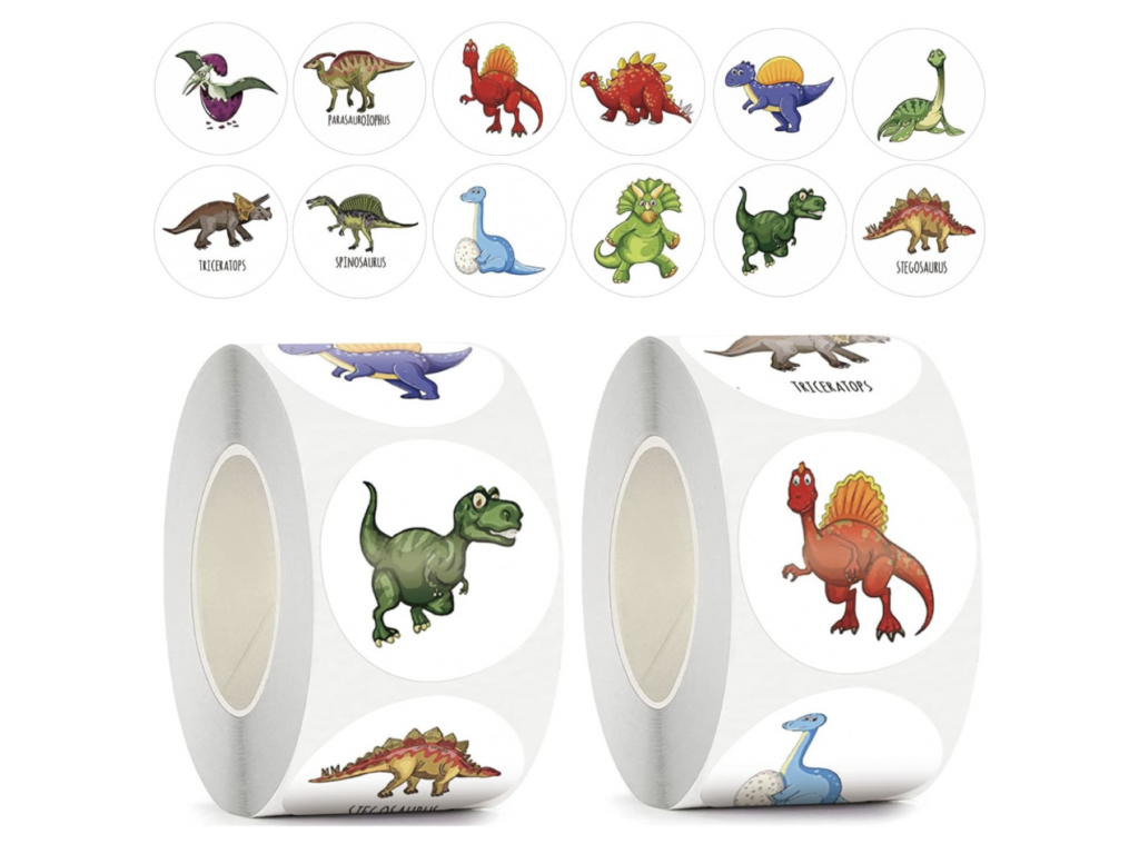 Stickers dinosaurios (pack 10) – Algarabia